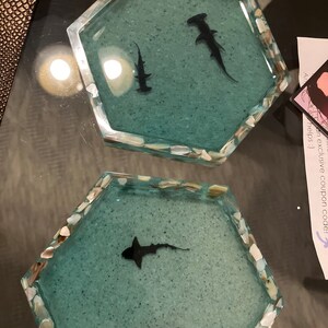 Shark Week Ash Tray / Jewelry Holder - Etsy