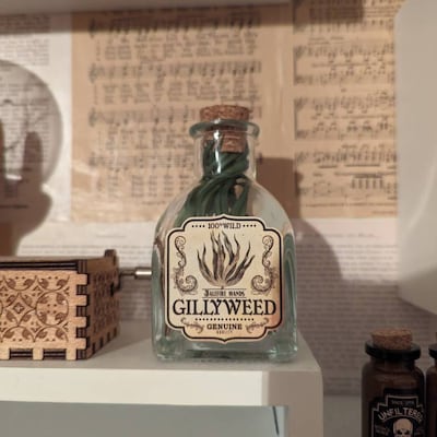 Digital Download Gillyweed Potion Label Download and Print - Etsy