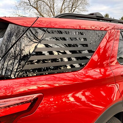 Fits 2018-2023 Subaru Crosstrek Rear Side Windows Mountain Tree Outdoor ...