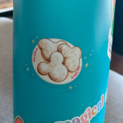 Disney Beignets Transparent Sticker/ Pixie Dust Food Snacks Hidden ...