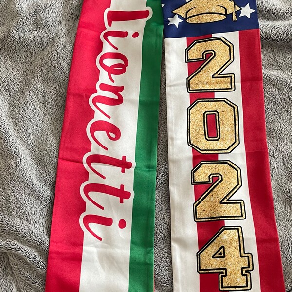 Class of 2025 Graduation Stoles Sash - Custom Graduation Gift Stole ...