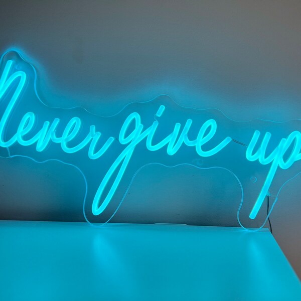 Inspirational Neon Sign - Motivational Neon Sign - Quote Neon Sign ...