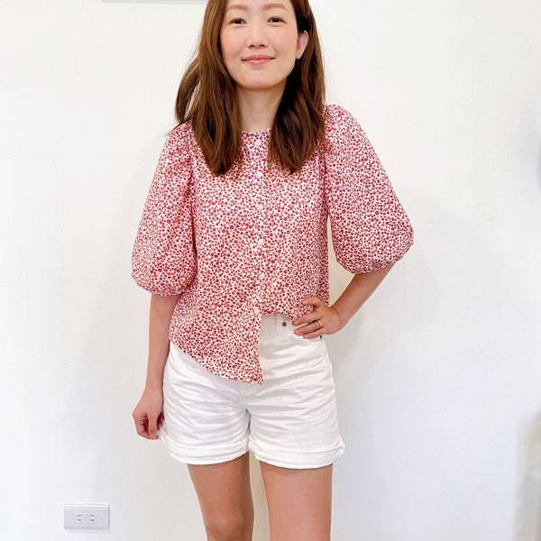 Anthea Blouse + Dress - PDF Sewing Pattern Sizes 00-22 - Etsy