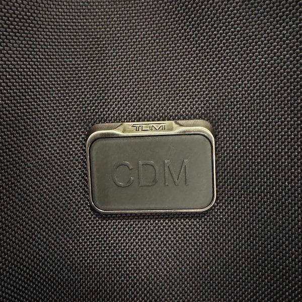 Tumi Monogram Patch Custom Replacement! - Etsy