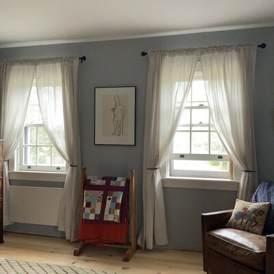 Hand Forged Curtain Rod Bracket, Curtain Rod Hook, Curtain Rod Hanger ...