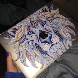 Lion Animal MacBook Hard Pro Case Laptop Case MacBook 12 Hard | Etsy