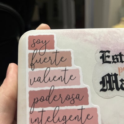 Maestra Vinyl Sticker Mexican Sticker Bilingual Spanish - Etsy