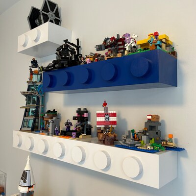 3' Foot Premier Ultra Large Brick Floating Hobby Display - Etsy