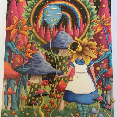 Go Ask Alice 11x14 Print - Etsy