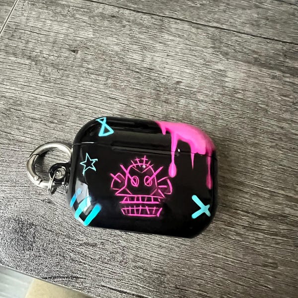Jinx-inspired Monkey Symbol Airpods® Case – Arcane & League of Legends ...