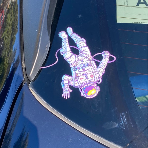 Astronaut Laptop Decal | Space Man Sticker FREE SHIPPING Astronaut ...