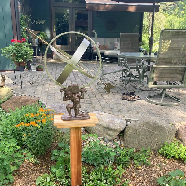 20” Rust Bird Bath With Stand - Etsy