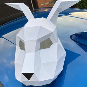 Anubis Mask / Jackal Mask DIY Paper Mask Printable - Etsy