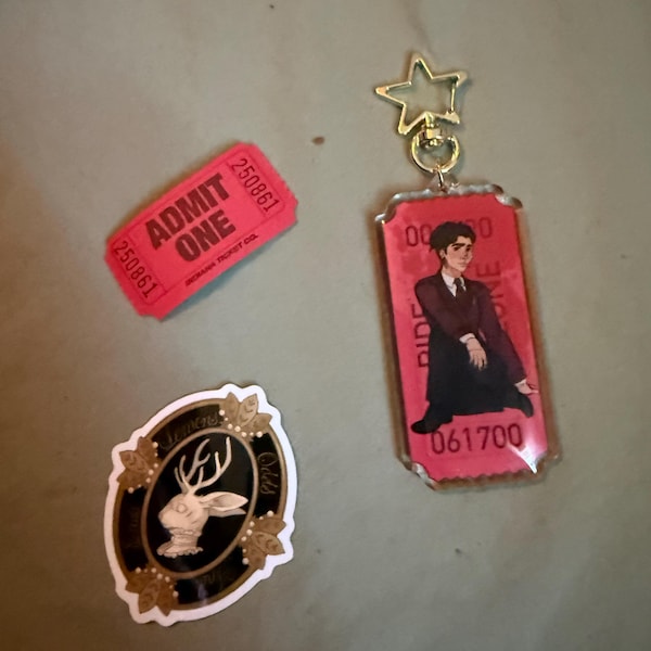RTC Ticket Keychains - Etsy