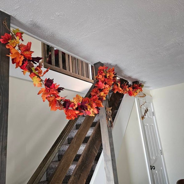 Autumn Garland With Optional LED Lights - Etsy