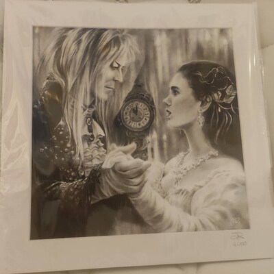 Fireys Art Print Labyrinth Watercolor Artwork the Fire Gang Art Print ...