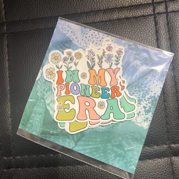 Pioneer Era Sticker /waterproof Laminated Sticker/bible Inspired ...