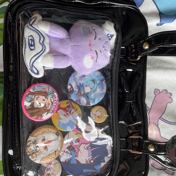 Kawaii Cat Ita Backpack, Cute Ita Backpack, Anime Ita Bag, Large ...