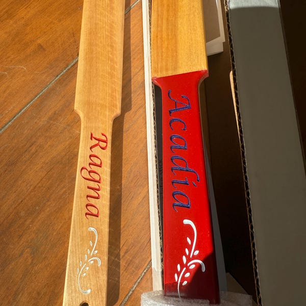 Hand Made Personalized Lefse Stick - Etsy