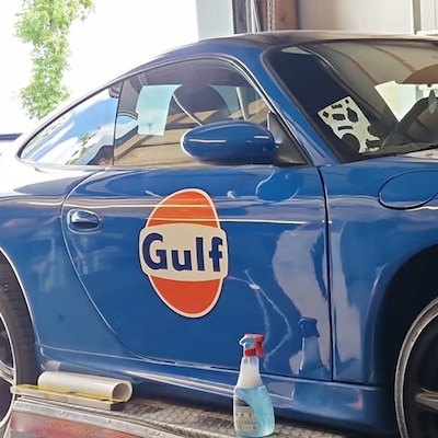 4x Oil Sticker Set Retro Motor Oil Decals, Car, PC, Laptop Stickers ...