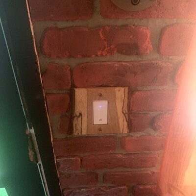 Live Edge Extreme Rustic Solid Oak Log Switch and Outlet - Etsy