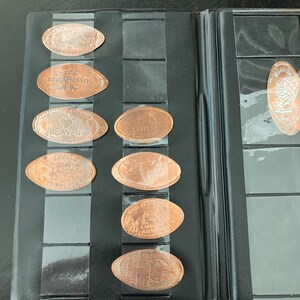 Elongated / Pressed Penny Souvenir Book / Album Collector - Etsy