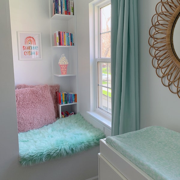 Reading Corner Sign – Pastel Rainbow Door Art Digital Download - Etsy