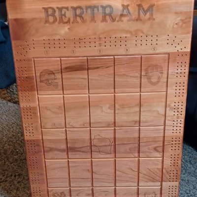 Custom Personalized Golf Cribbage Board - Etsy