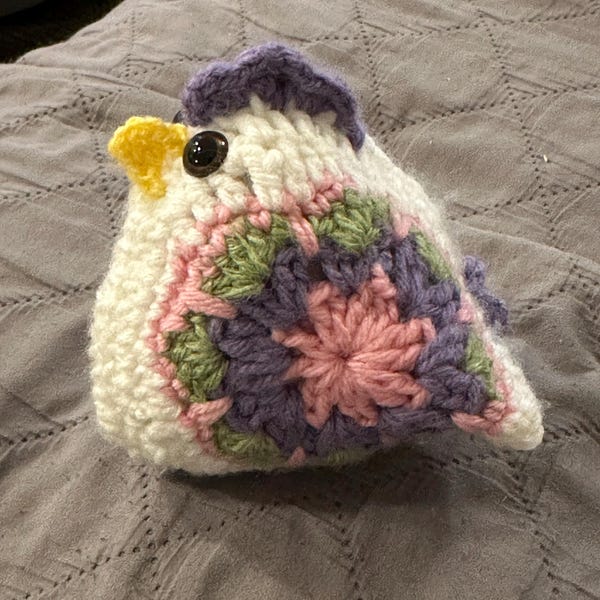 Spring Court Granny Square Crochet Pattern DIY Yarn Fiber Art Tutorial ...