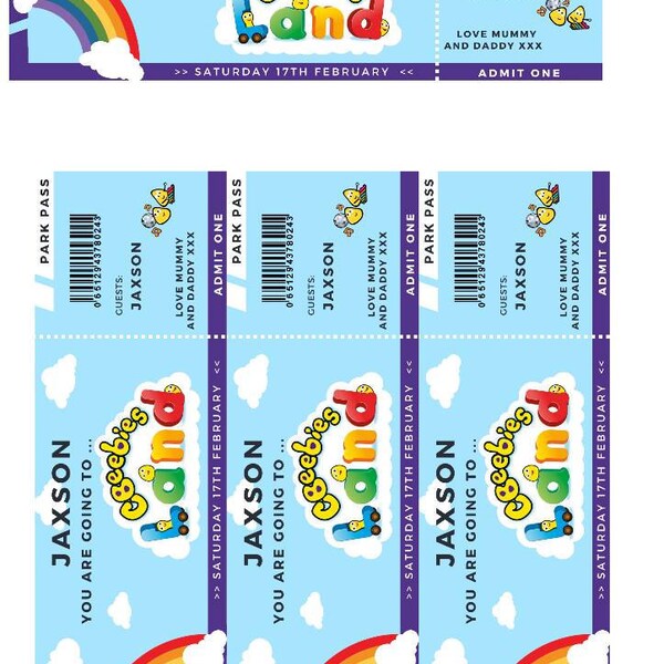 PERSONALISED Football Team Colours Ticket Sports Special Present Gift ...