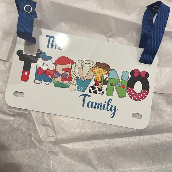 Personalized Stroller Sign, Amusement Park Sign, Quick Ship, Stroller ...