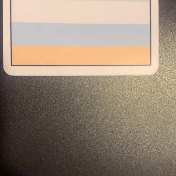 Unlabeled Pride Flag | Adventuringstickers | Pride Sticker | Pride Flag ...