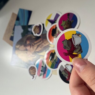 BG3 Goostarion Vinyl Stickerpack Baldurs Gate Astarion Goose Waterproof ...