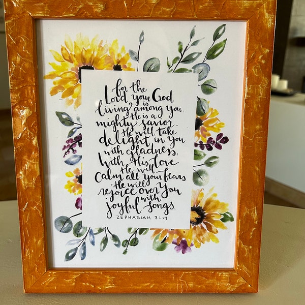 Printable Refugee Bible Verse Wall Art, Scripture Signs, Deuteronomy 10 ...