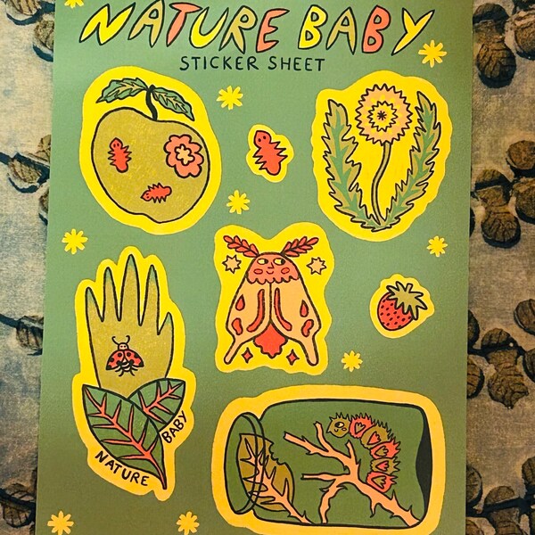 Illustrated Paper Garland Magpie Mouse Artichoke Magic Bottles - Etsy