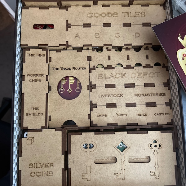 Agricola Board Game Organizer,storage Solution for Agricola Board Game ...