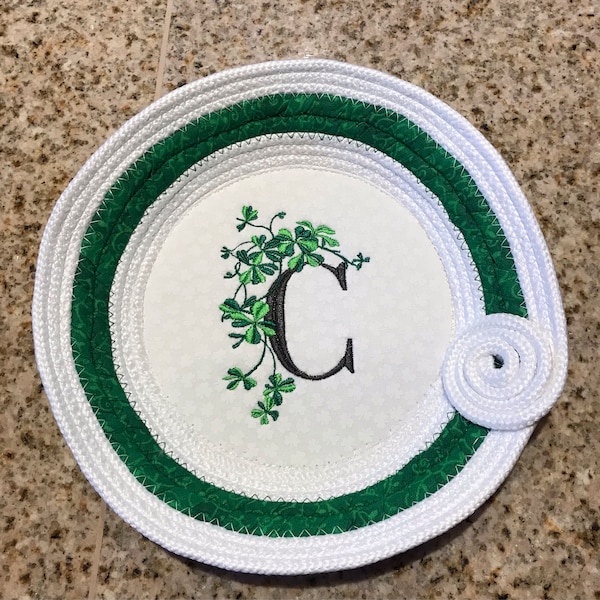 Machine Embroidery Design Capital Letter С Digitized Irish Alphabet St ...