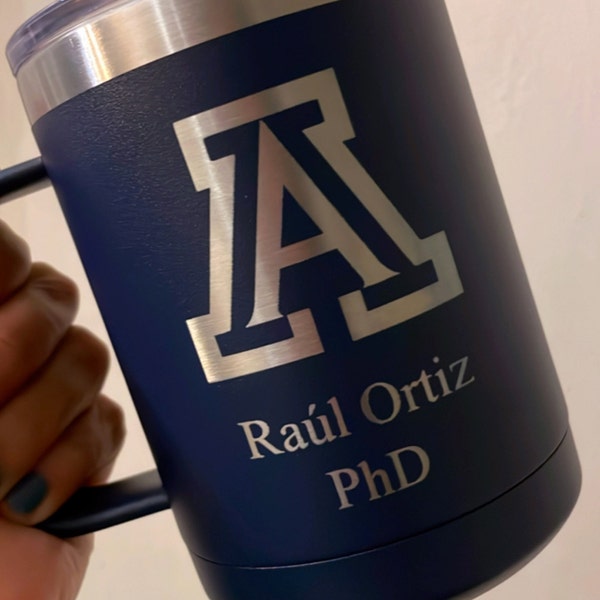 Laser Engraved Personalized Coffee Mugs - Custom Cups With Image, Logo ...