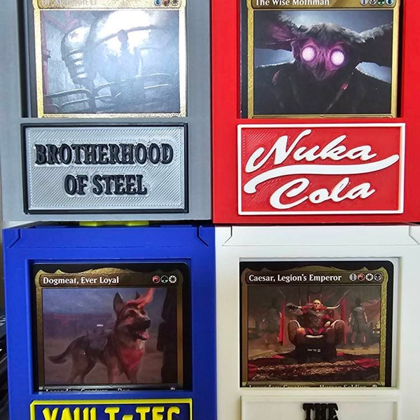 Fallout MTG Commander Deck Box - Etsy
