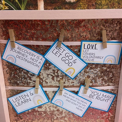 Printable Recovery Bookmarks Alanon, Coda, & 12-step Program Slogans ...