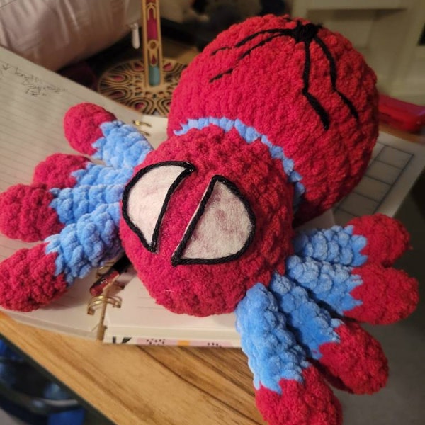 Spider-man Crochet Pattern: Realistic Spider, No Sew (US Terms) (PDF ...