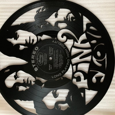 The Beatles Abbey Road Walk Carved Vinyl Record Art Wall Art Room Decor ...