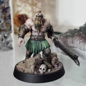 Colonel Thierry Du Lion D'argent Paladin Bust to Paint Fantasy Paladin ...