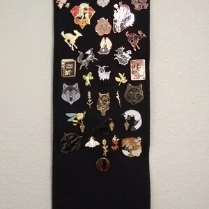 Enamel Pin Banner Pin Display Enamel Lapel Pin Display | Etsy