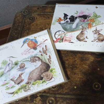 Wrendale Designs Blank Card hopeful Golden Labrador - Etsy UK