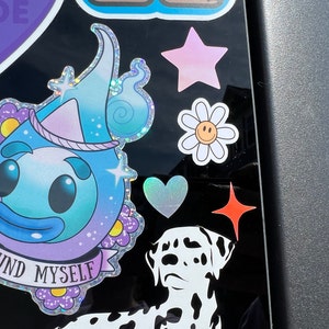 Mini Daisy Smiley Face Sticker, Mini Sticker, Smiley Face Sticker ...