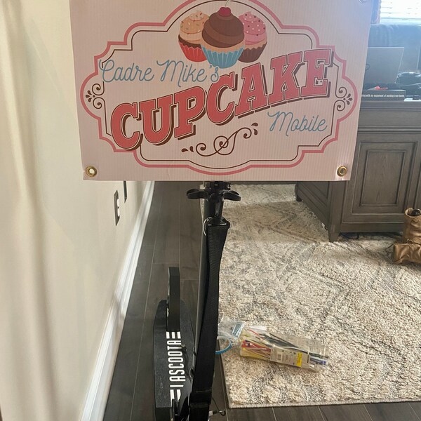 Custom Cupcake Sign - Digital Download, DIY Printable Sign, Carnival ...