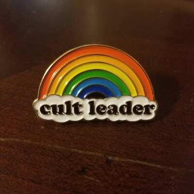 Cult Leader Enamel Pin - Etsy