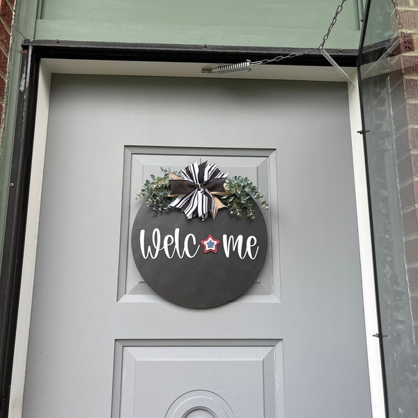 Welcome-ish Sign, Funny Welcome Door Hanger, Unwelcome Home Decor ...