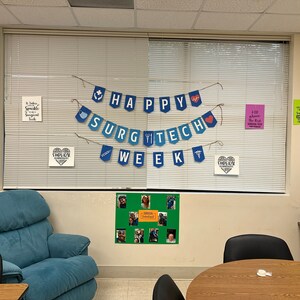 Surgical Scrub Tech Printable Sign, Happy Surgical Scrub Tech Week ...